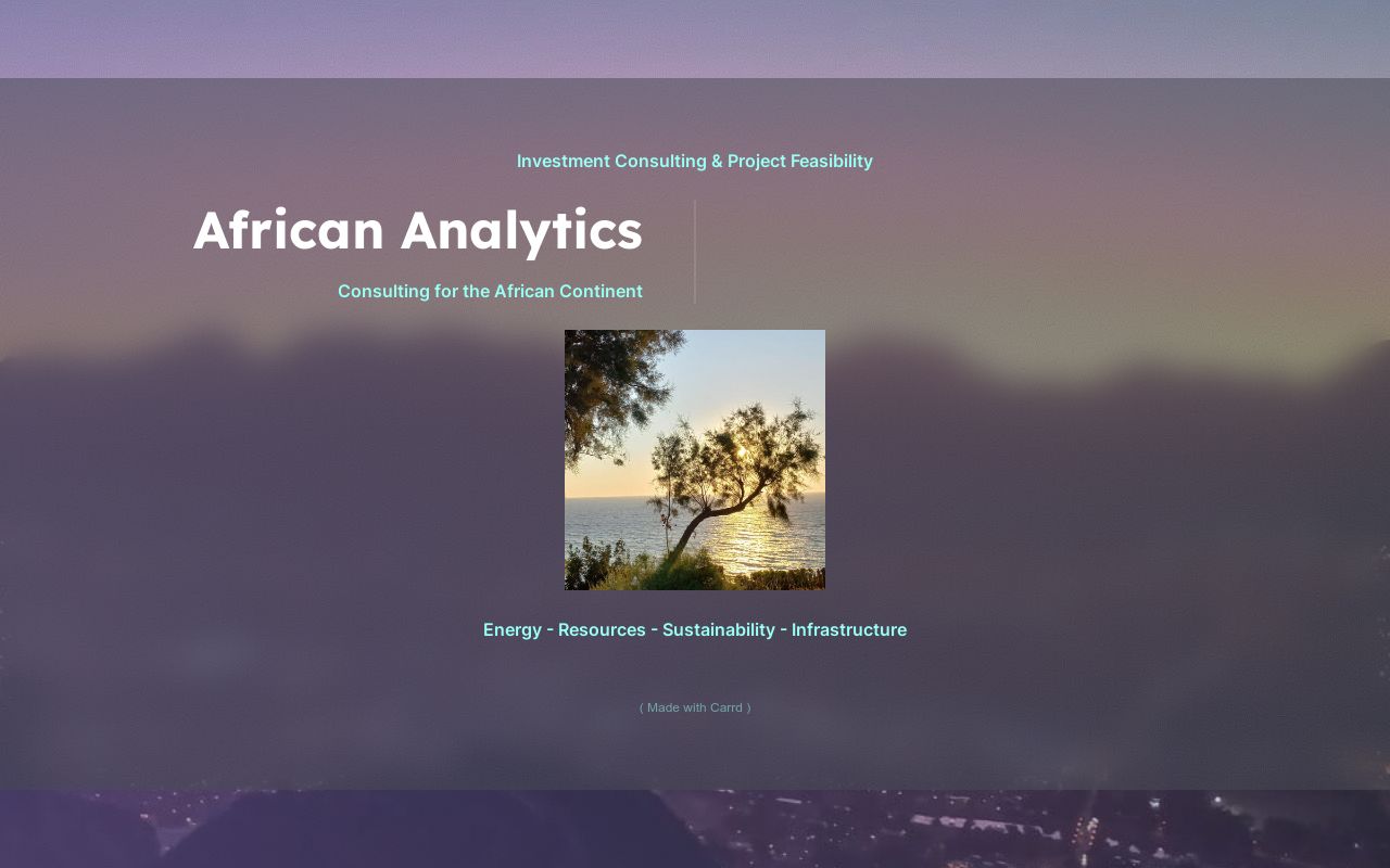African Analytics
